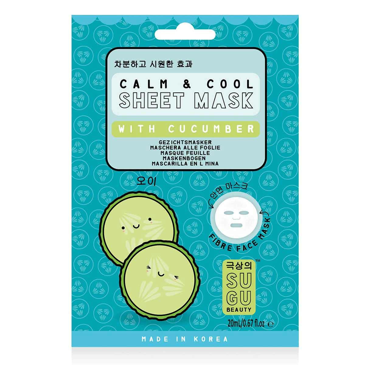 Sugu Cucumber Sheet Mask | Beauty by The Fragrance Shop