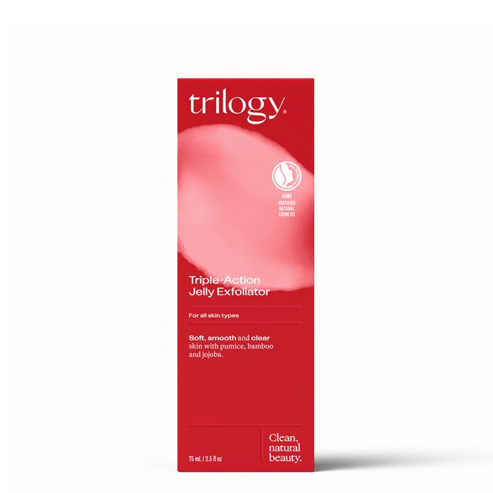 Trilogy Triple Action Jelly Exfoliator 75ml
