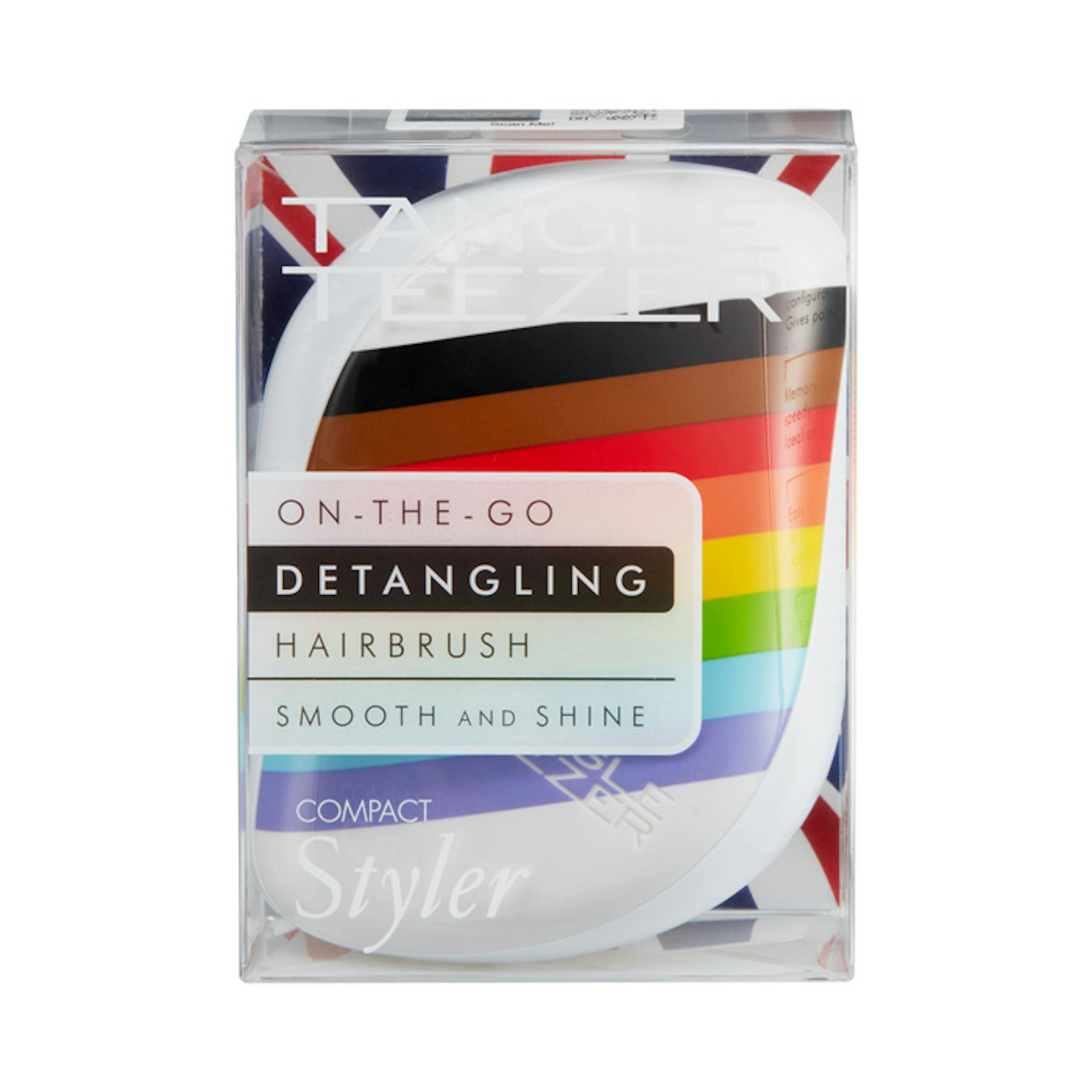 Tangle Teezer Tangle Teezer Compact Styler Detangling Hairbrush Pride ...