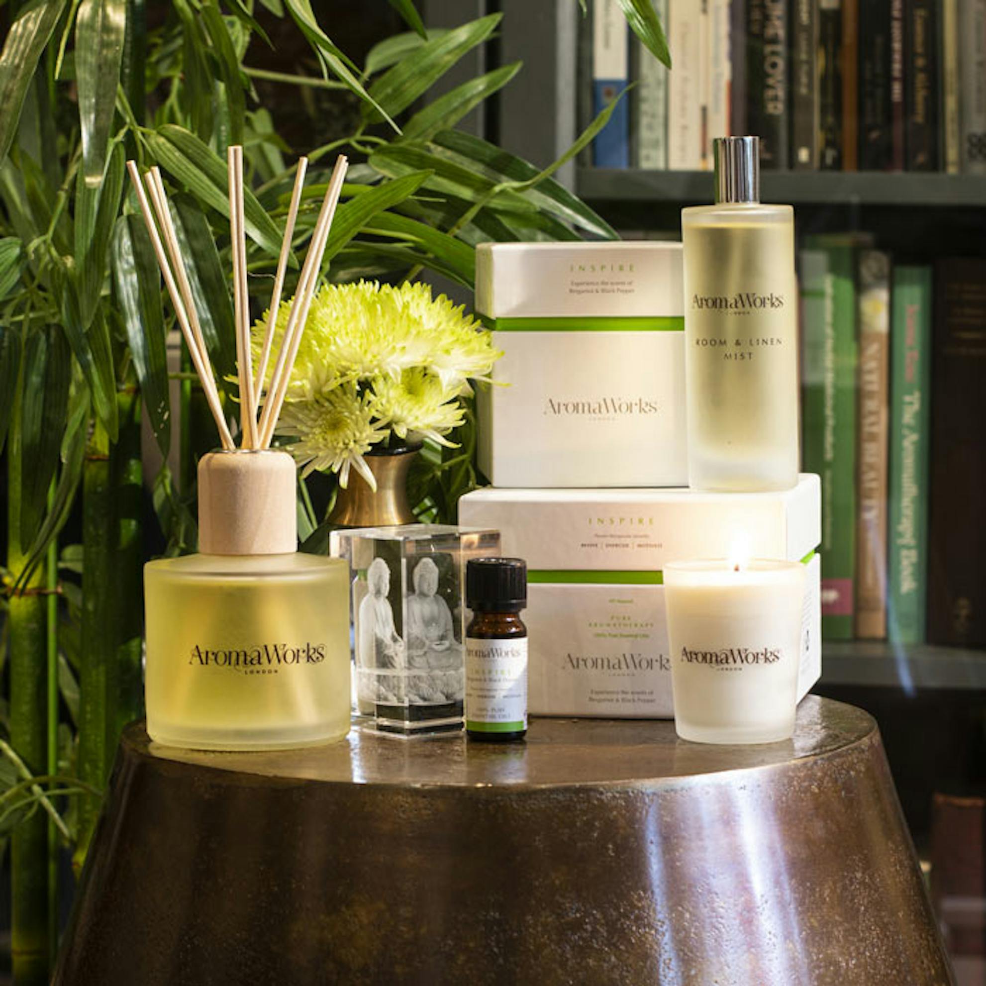 Aromaworks Essential Oil Blends Inspire Blend | The Fragrance Shop