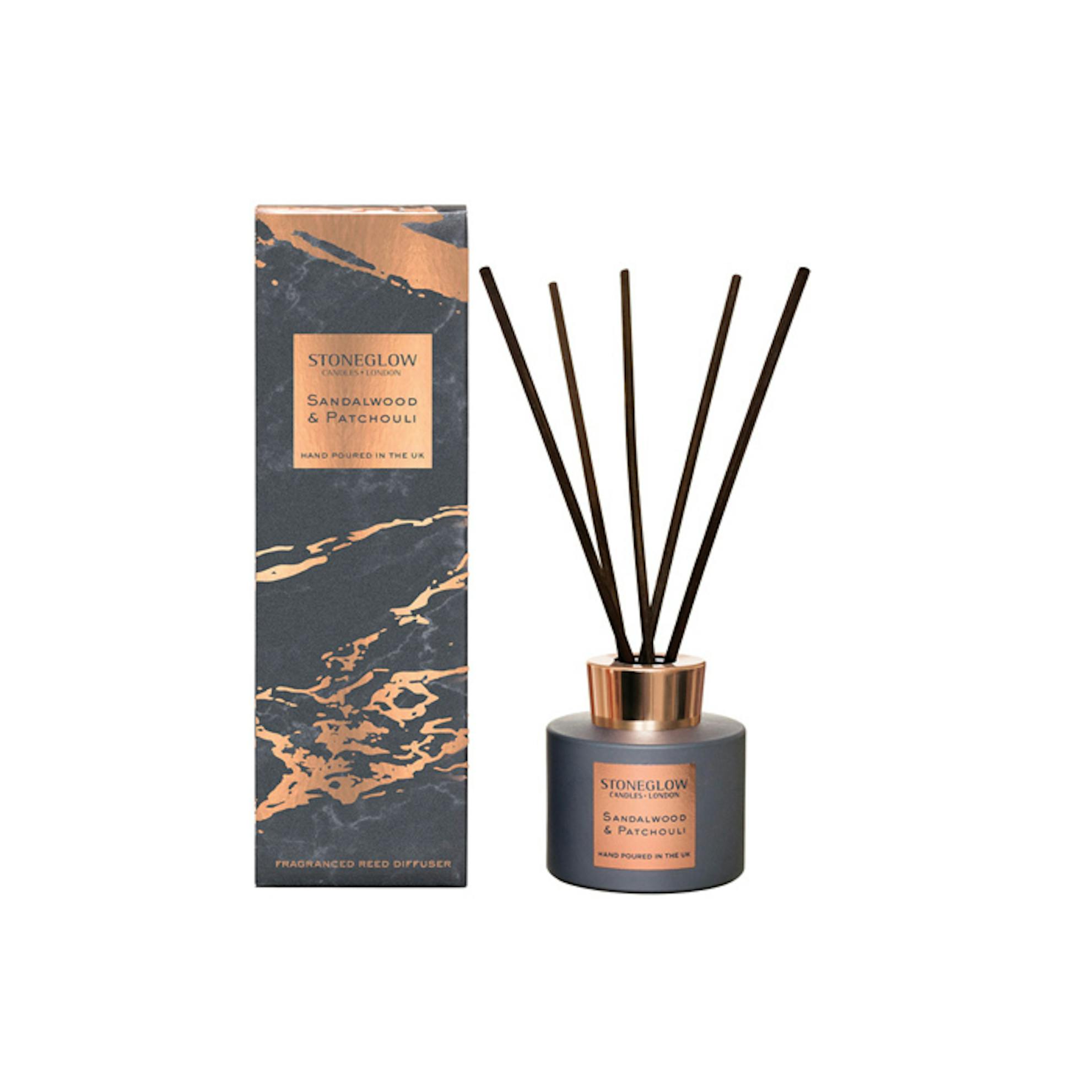 Stoneglow Luna Sandalwood & Patchouli Reed Diffuser 120ml | The ...
