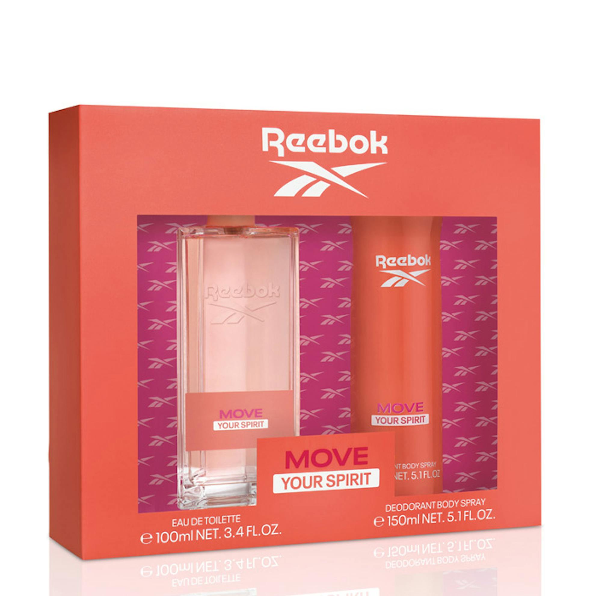 Reebok Move Your Spirit Eau De Toilette 100ml Gift Set | The Fragrance Shop