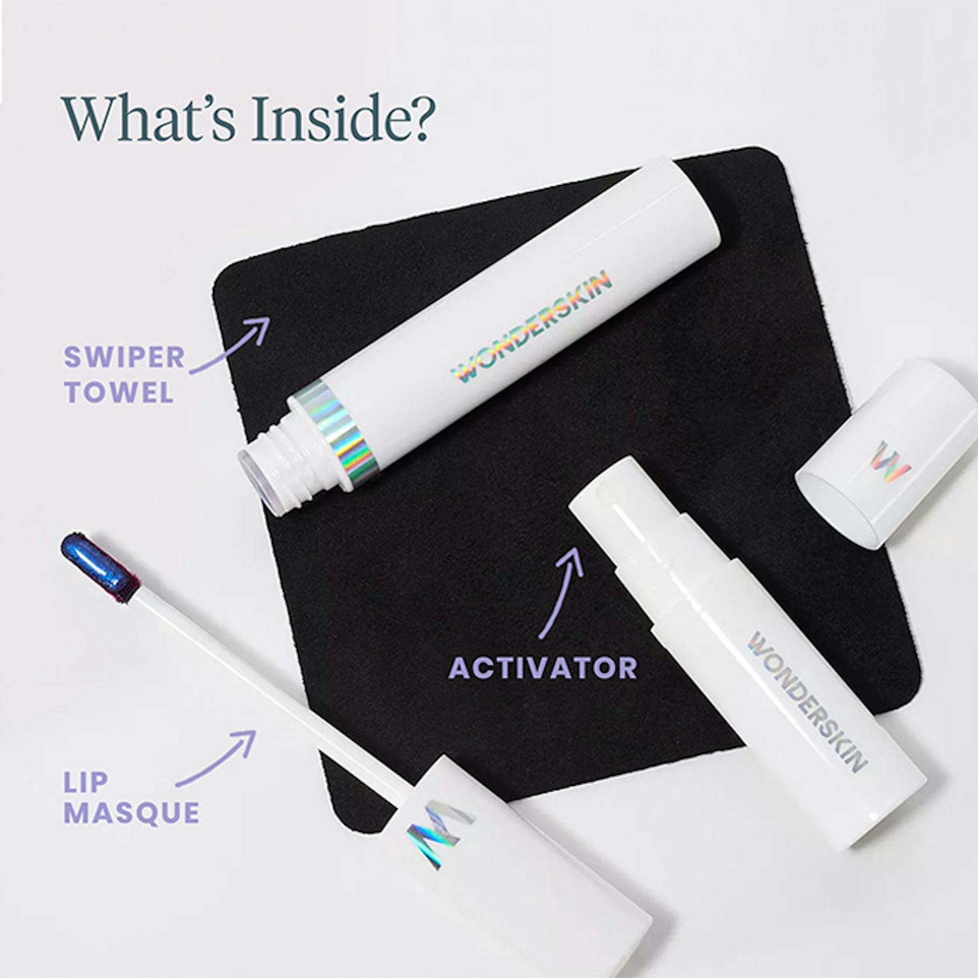 Wonderskin WONDER BLADING Peel & Reveal Lip Stain Kit Adore (Peachy ...