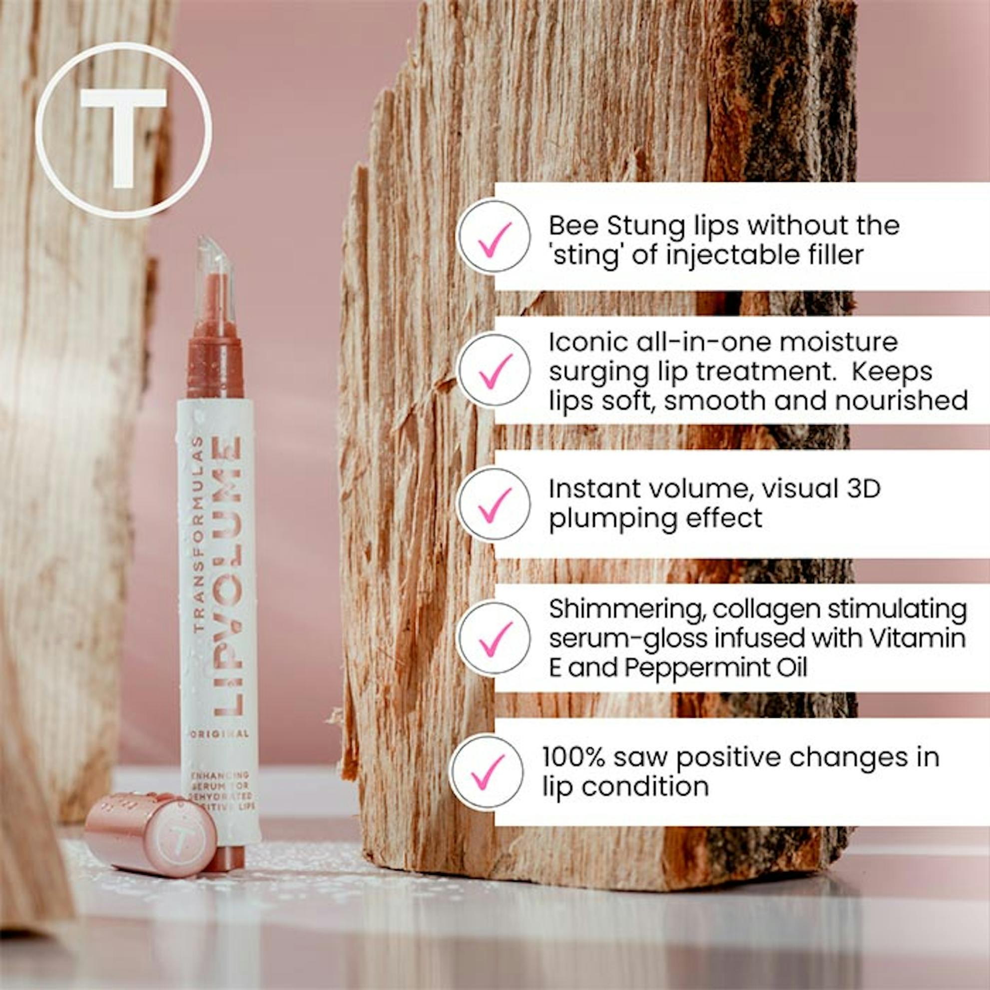 Transformulas Face Fixers LipVolume Original 3ml | The Fragrance Shop