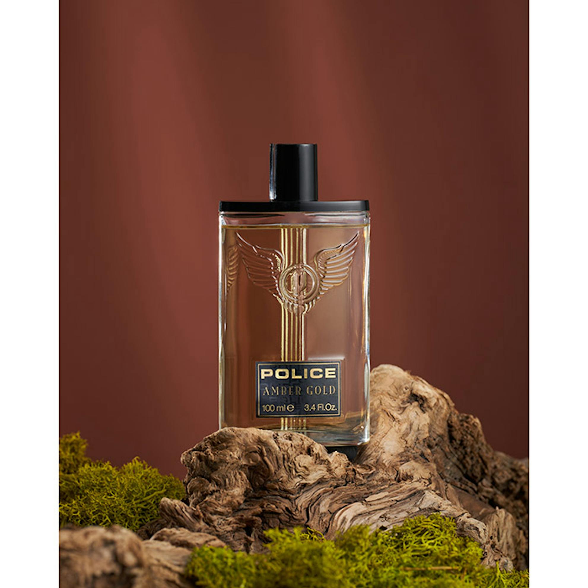 Police Amber Gold Man Eau De Toilette 100ml | The Fragrance Shop