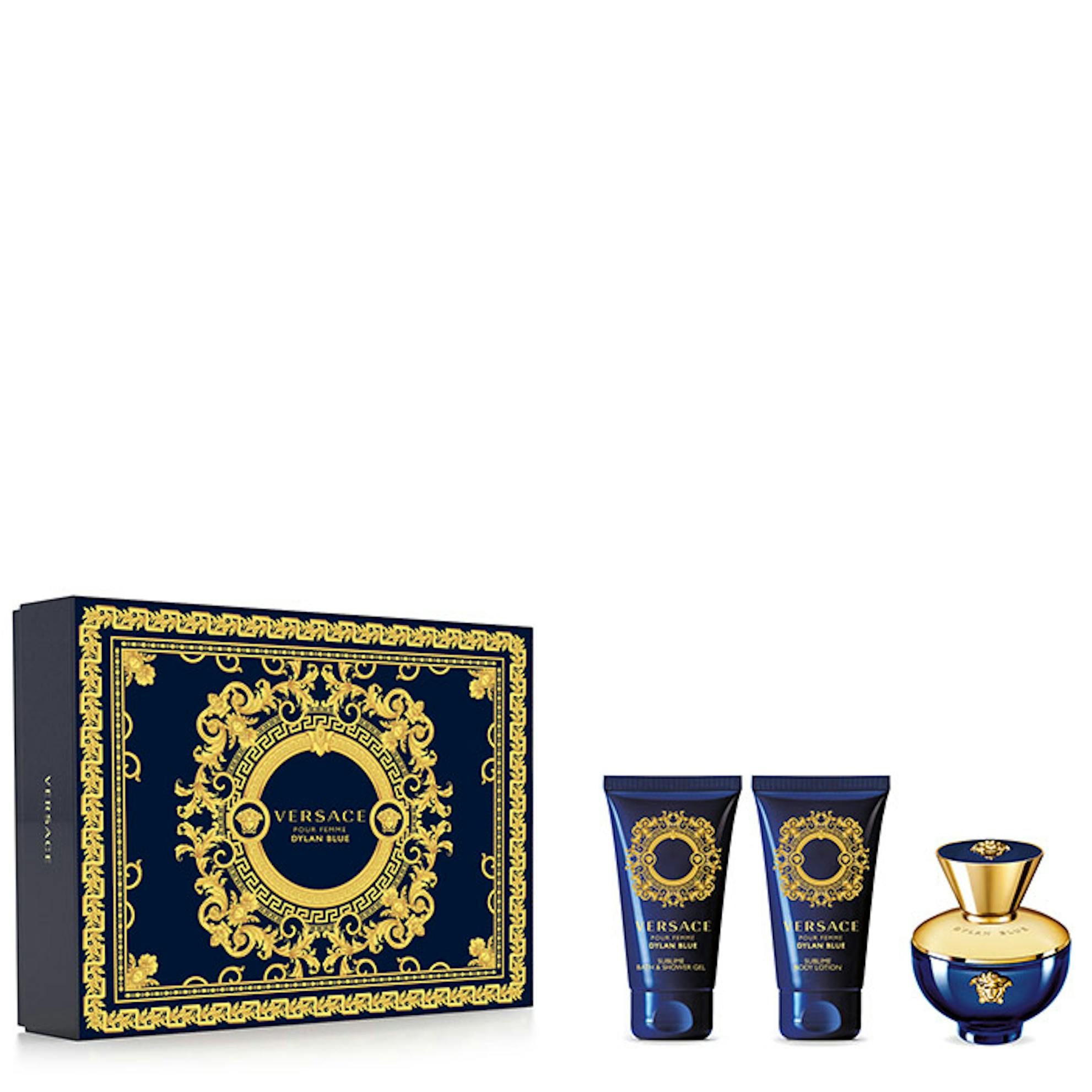 Versace Dylan Blue Pour Femme Eau De Parfum 50ml Gift Set | The ...