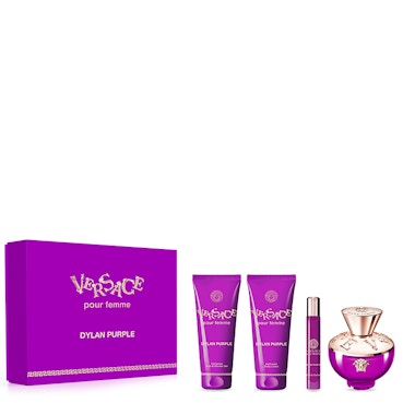 Versace Dylan Purple Eau De Parfum 100ml Gift Set | The Fragrance Shop
