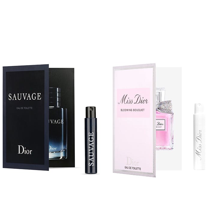 Sauvage EDT & Miss Dior Blooming Bouquet EDT Duo Samples