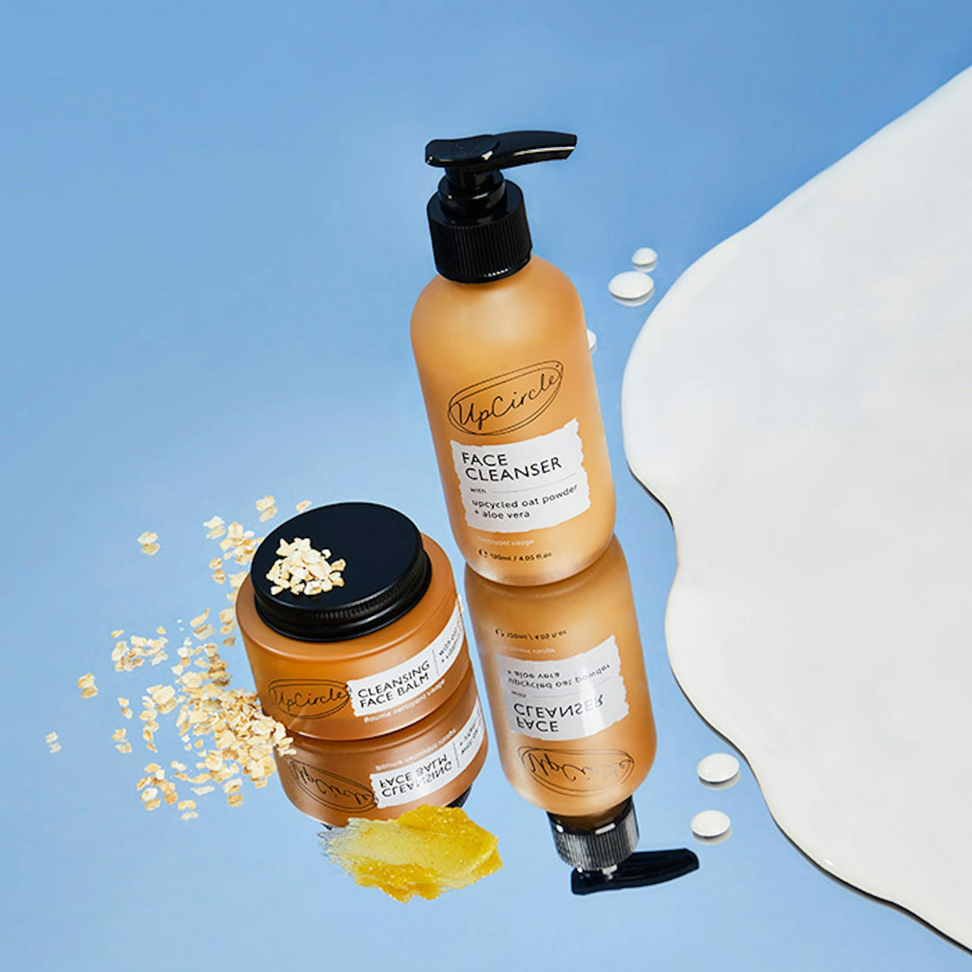 Upcircle Cleansing Face Milk with Aloe Vera + Oat Powder | The ...