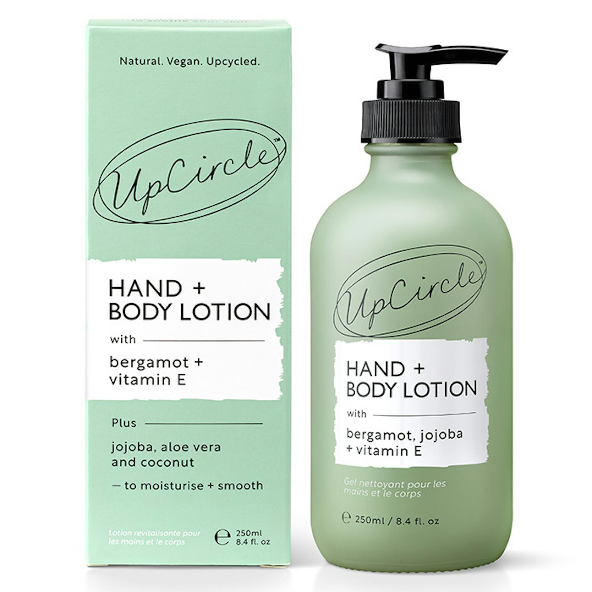 Upcircle Hand + Body Lotion with Bergamot, Jojoba + Vitamin E | The Fragrance Shop