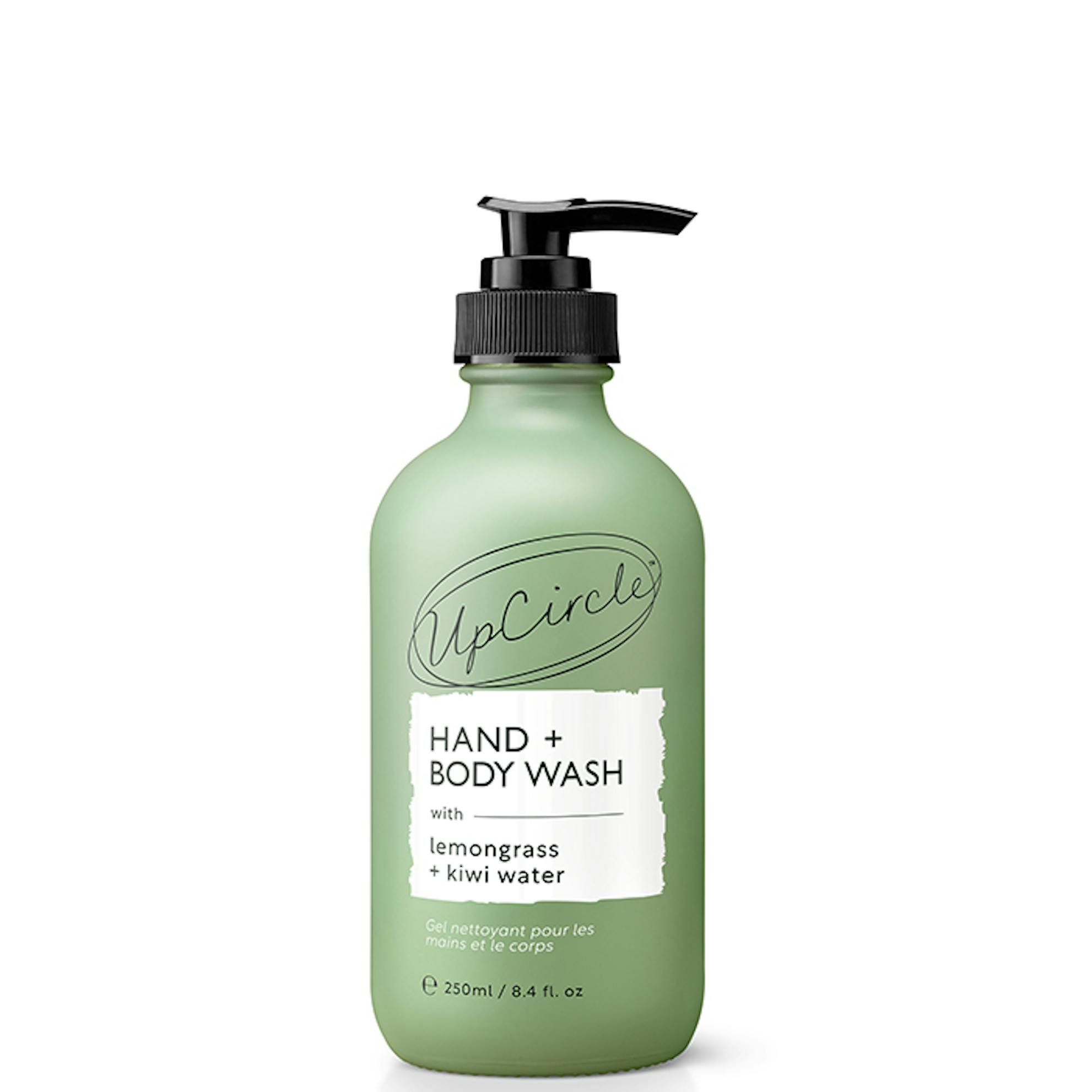 Upcircle Hand + Body Wash with Lemongrass + Kiwi Water | The Fragrance Shop