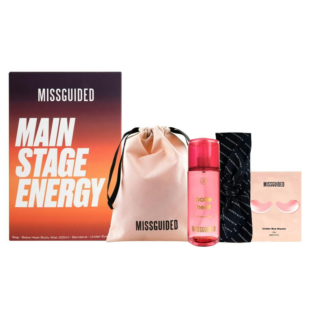 Missguided Main Stage Energy Body Mist 220ml Gift Set